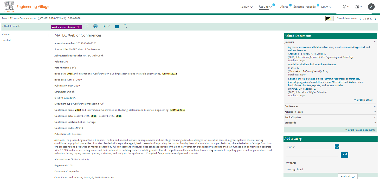 10th ICBMM | Naples, Italy